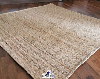 Extra Large Jute Rug - Etsy UK
