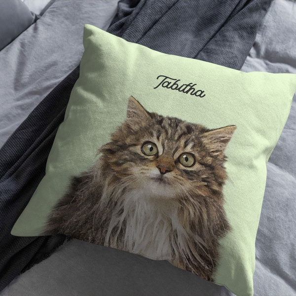 Custom Cat Pillow - Etsy