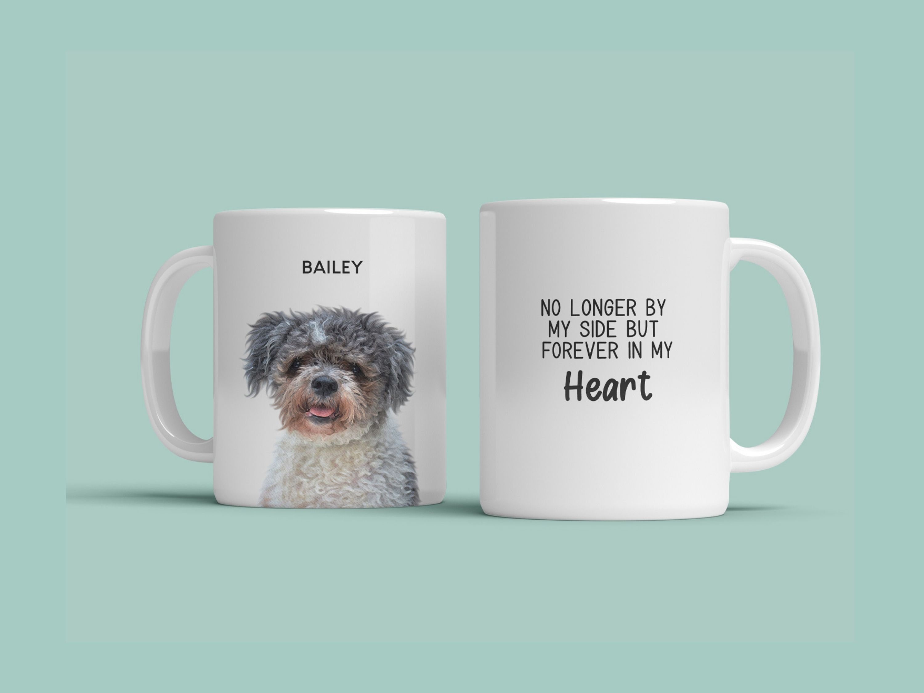 Personalized Dog Portrait Mug Custom Coffee Mug Personalized - Etsy