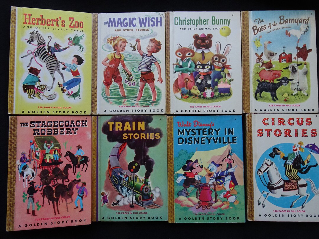Rare Set of Golden Story Books- 1-16! - Etsy