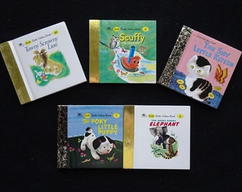 Miniature Little Golden Books - Etsy