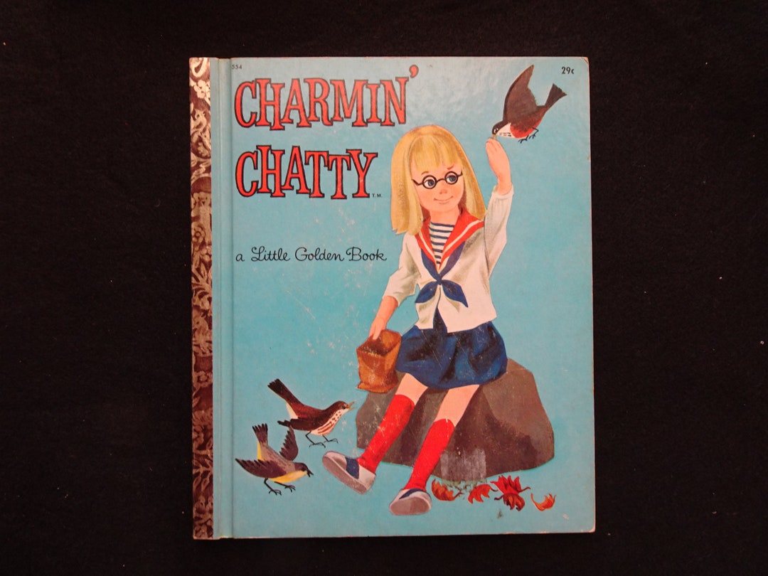 Charmin' Chatty 1964 Little Golden Book 1st Edition - Etsy
