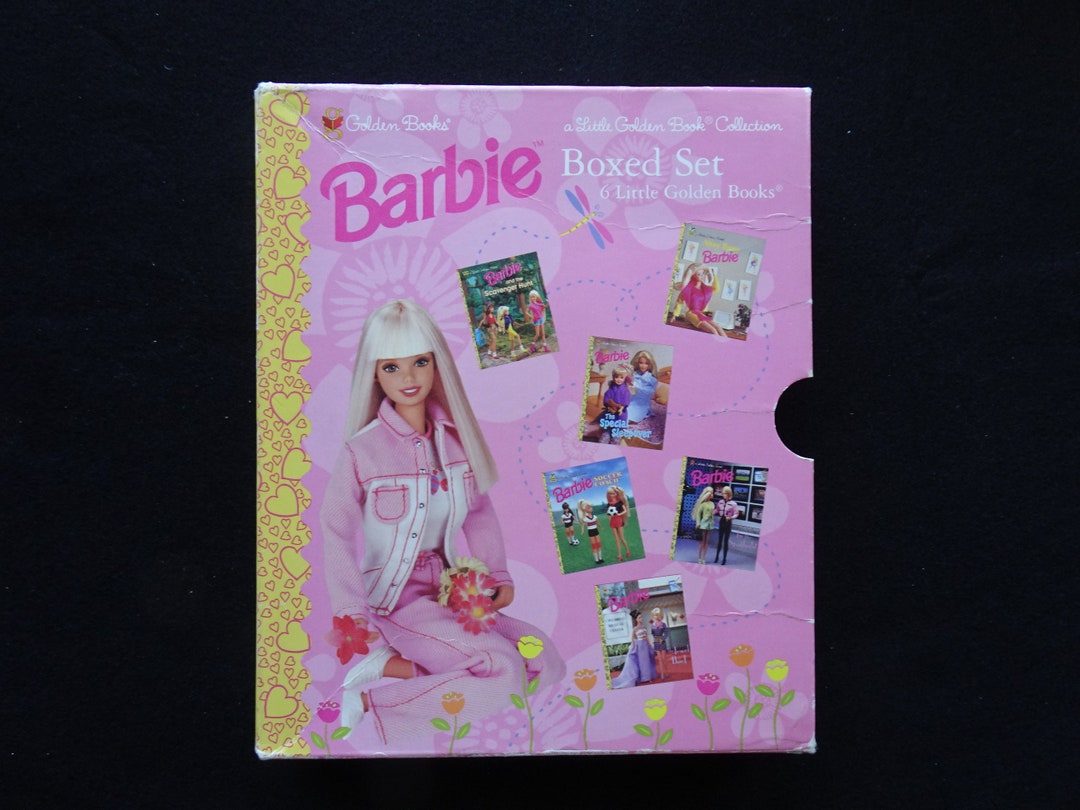Boxed Set of 6 Barbie Little Golden Books! 1998! - Etsy