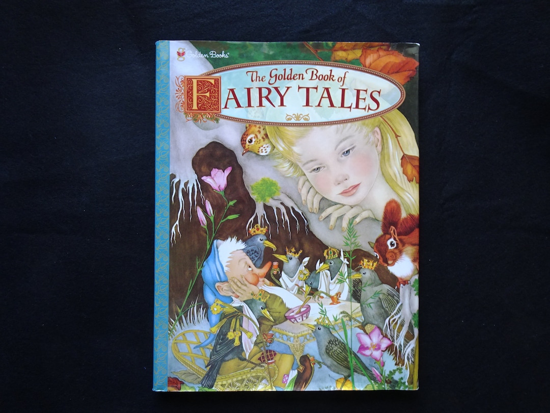The Golden Book of Fairy Tales- Big Golden Book! - Etsy