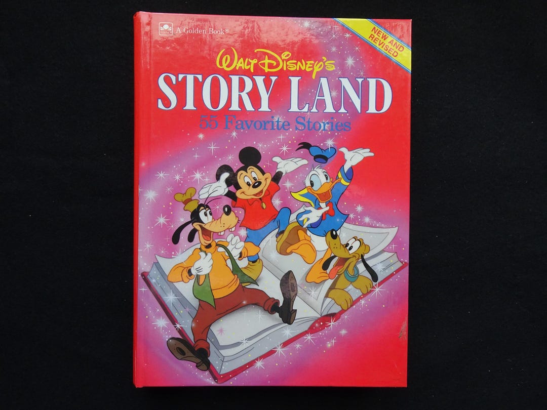 Walt Disney's Story Land- Big Golden Book From 1995! - Etsy
