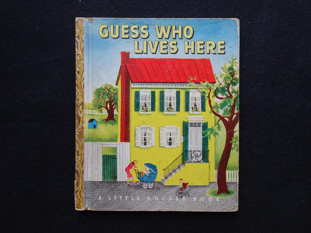 Guess Who Lives Here- Eloise Wilkin Little Golden Book From 1949! - Etsy