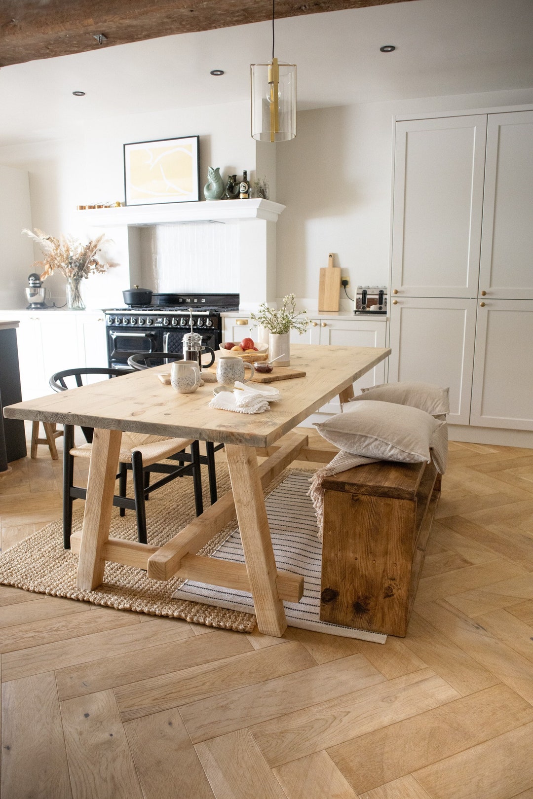 A Frame Dining Table the Marlowe Bespoke Sizing Available - Etsy UK