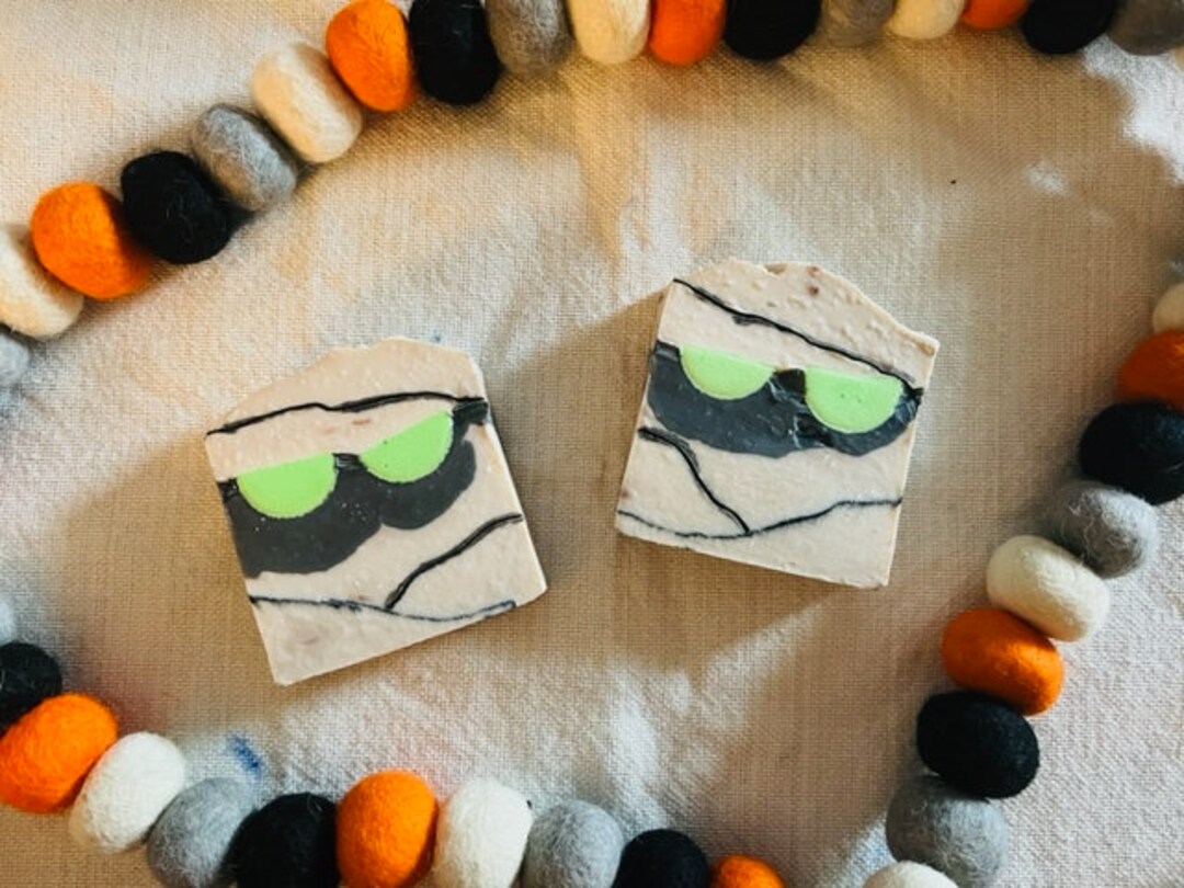 Mummy Soap, Halloween Soap, Caramel Apple Soap, Fall Soap, Sugar Skull ...