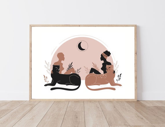African Goddesses Divine Feminine Printable Wall Art Goddess - Etsy