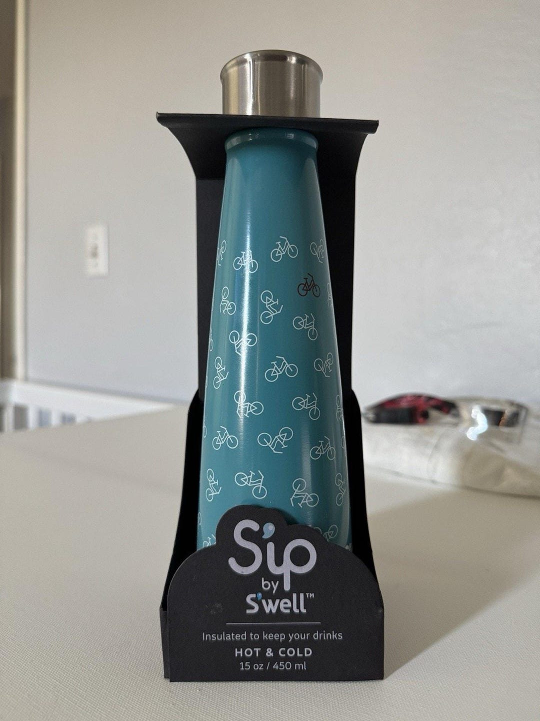SIP by S’well Stainless Steel 15oz Insulated Bottle “shifting Gears ...