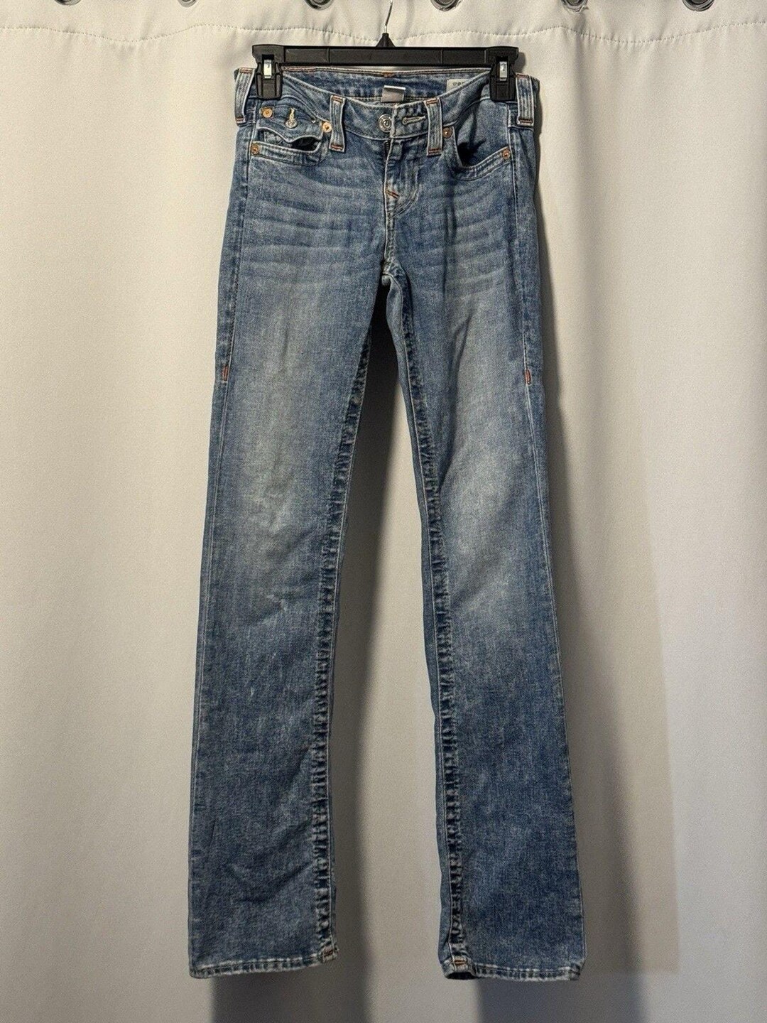 True Religion Women's Jeans - Buddha "billie" Straight Leg, Size 25 - Etsy