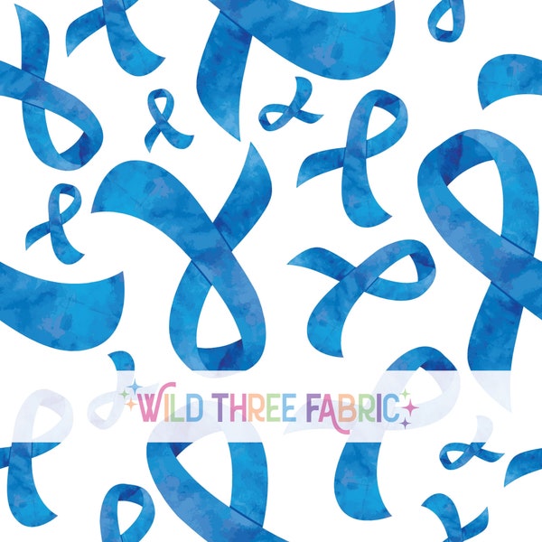 Blue Ribbon Pattern - Etsy