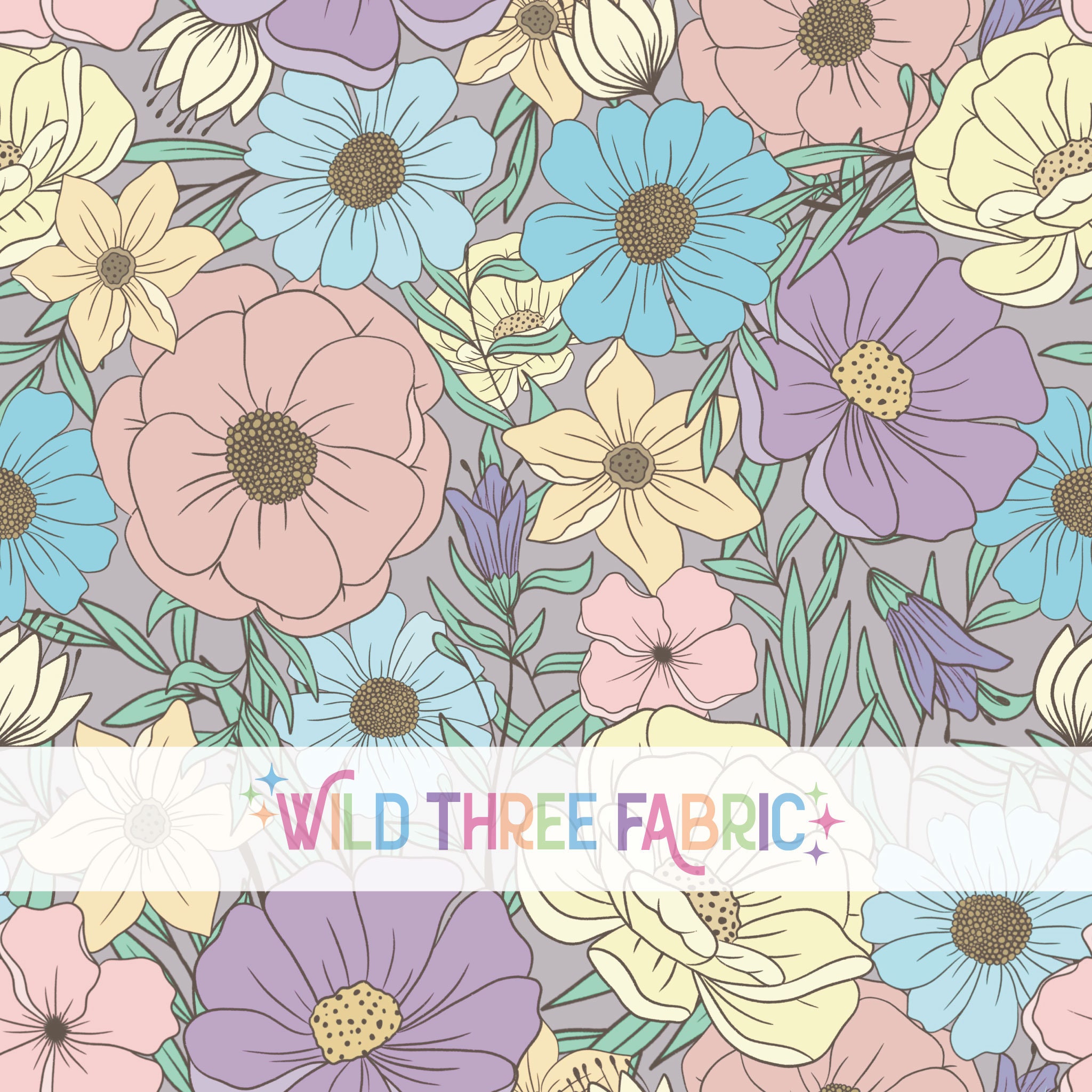 Seamless Floral Pattern No Watermark