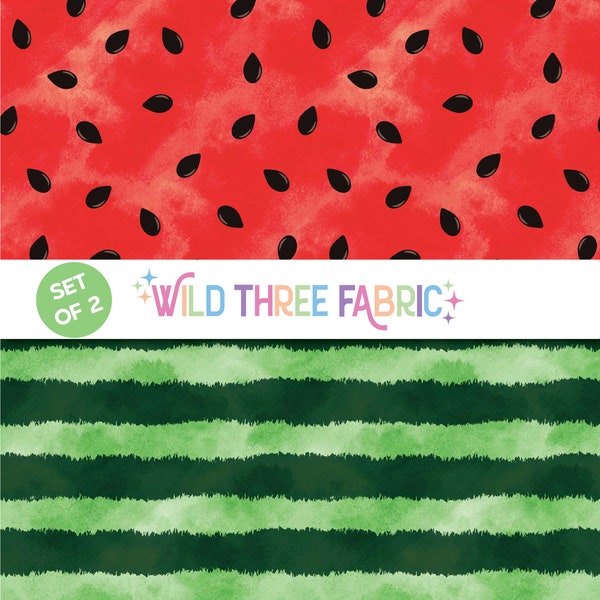 Watermelon Fabric - Etsy