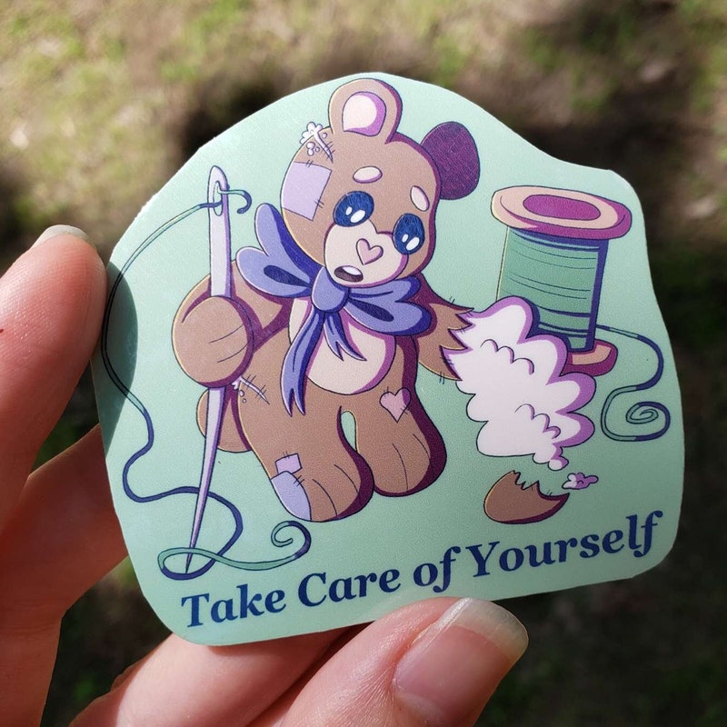 Teddy Bear Stickers - Etsy