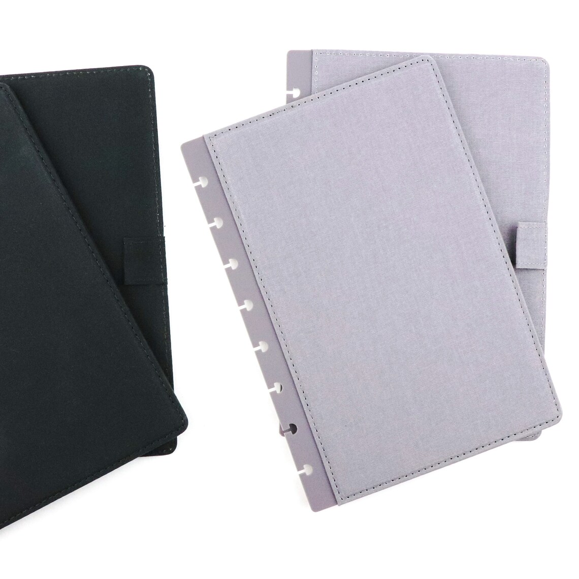 Fabric Wrapped Half Letter Discbound Notebook Covers FREE - Etsy