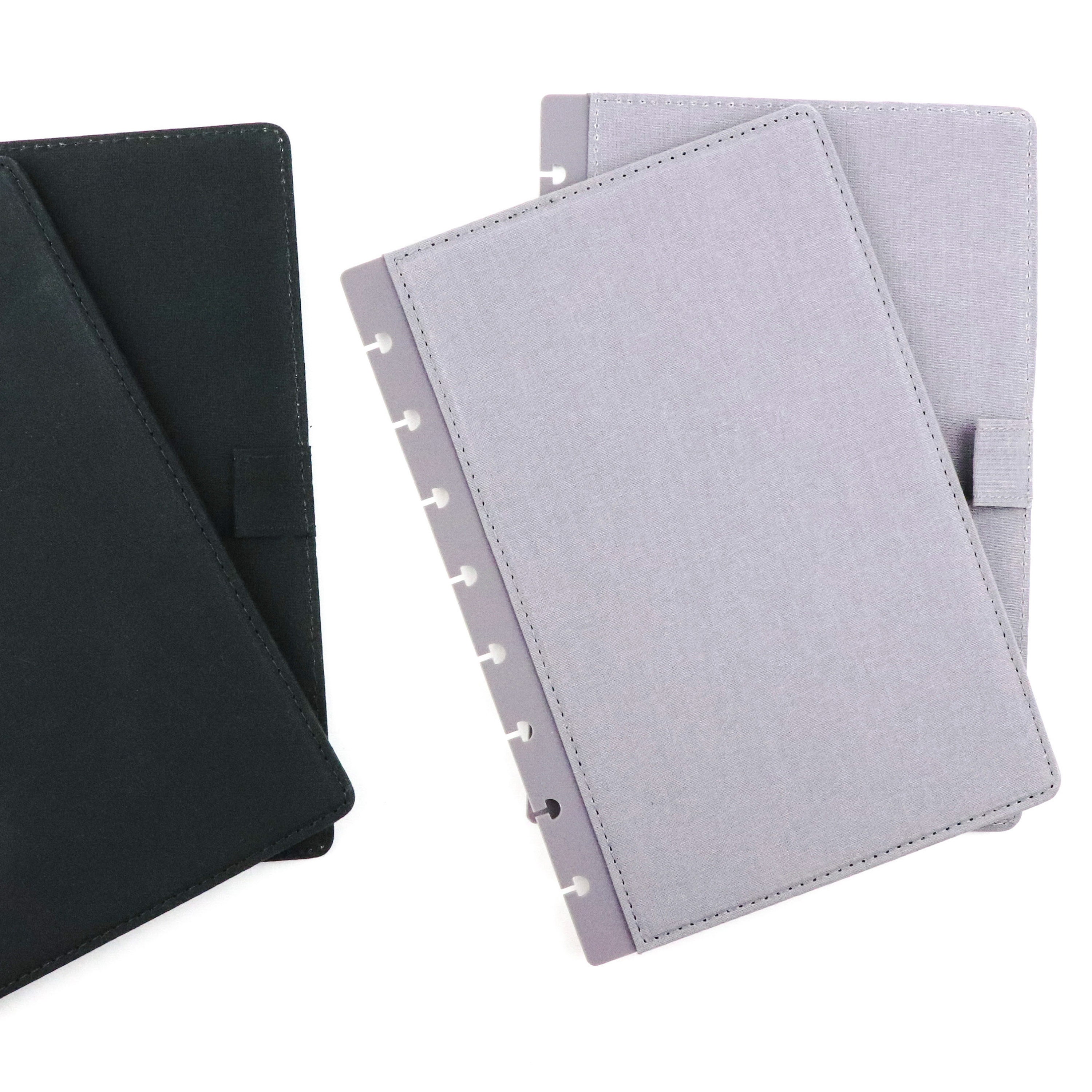 Fabric Wrapped Half Letter Discbound Notebook Covers FREE - Etsy