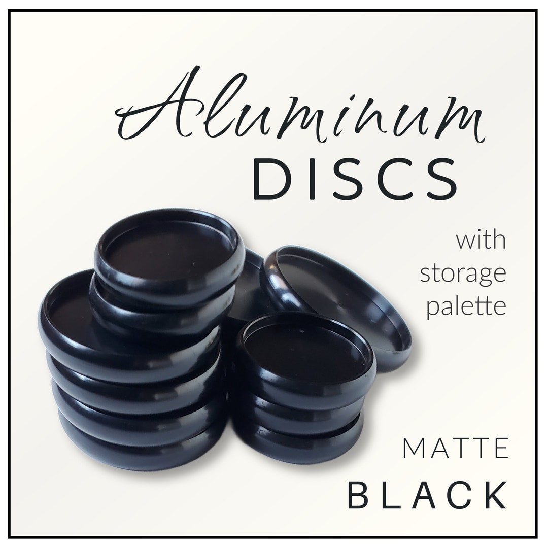 Luxe Aluminum Discbound Discs With Storage Palette- Set of 8 Matte ...