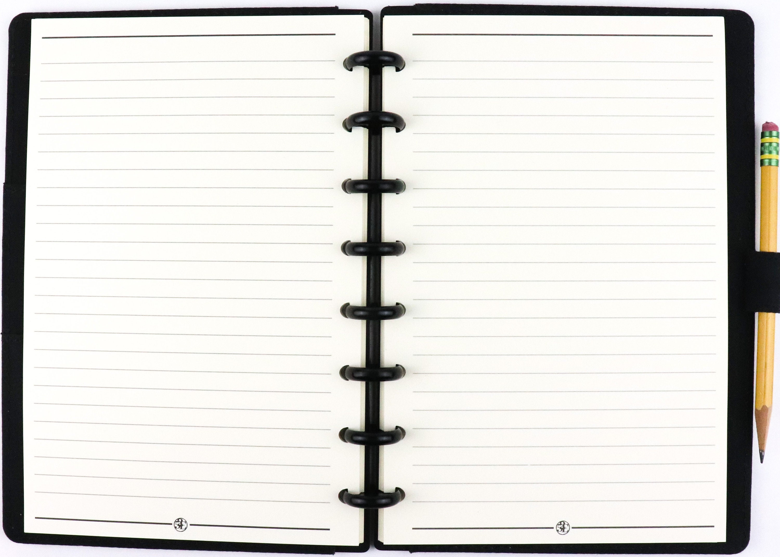 Discbound Lined Refills – 100GSM Paper, Half Letter (200 Sheets/400 ...