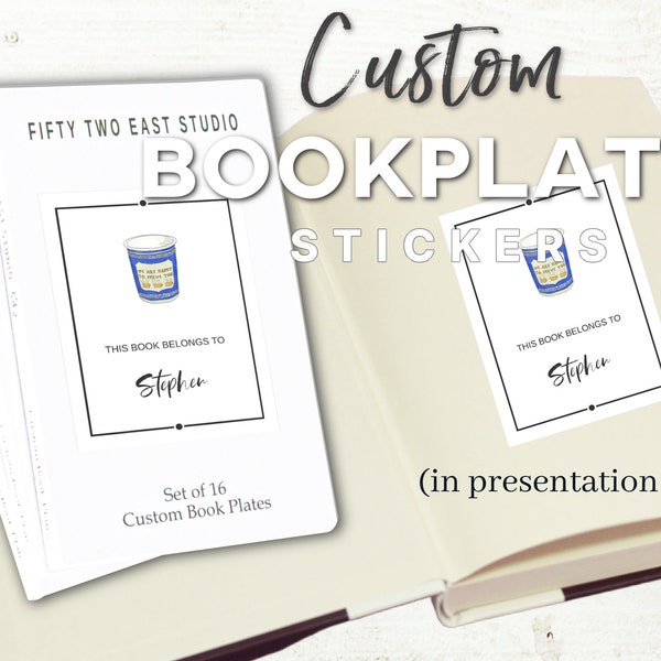 Magnetic Coffee Labels - Etsy