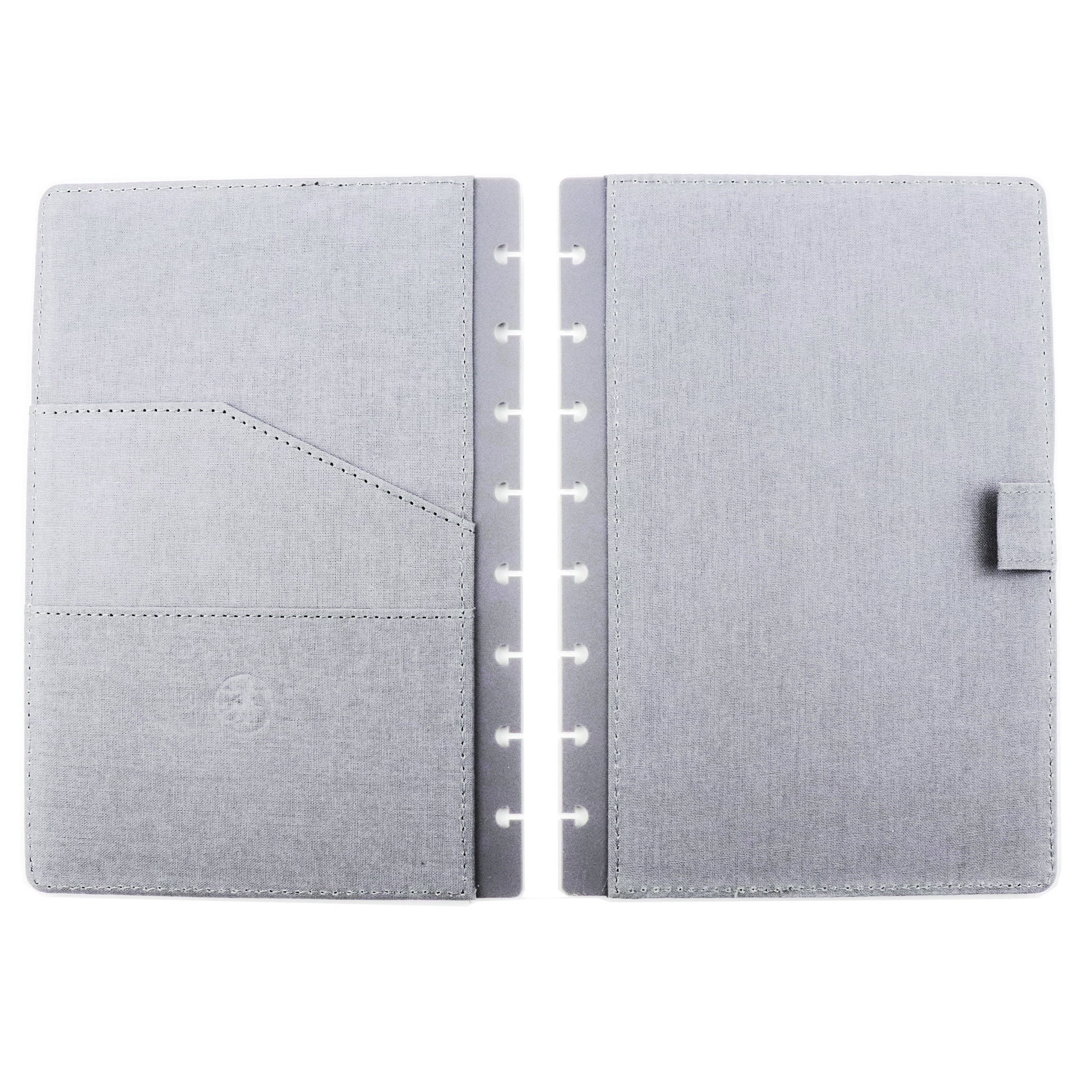 Fabric Wrapped Half Letter Discbound Notebook Covers - Etsy