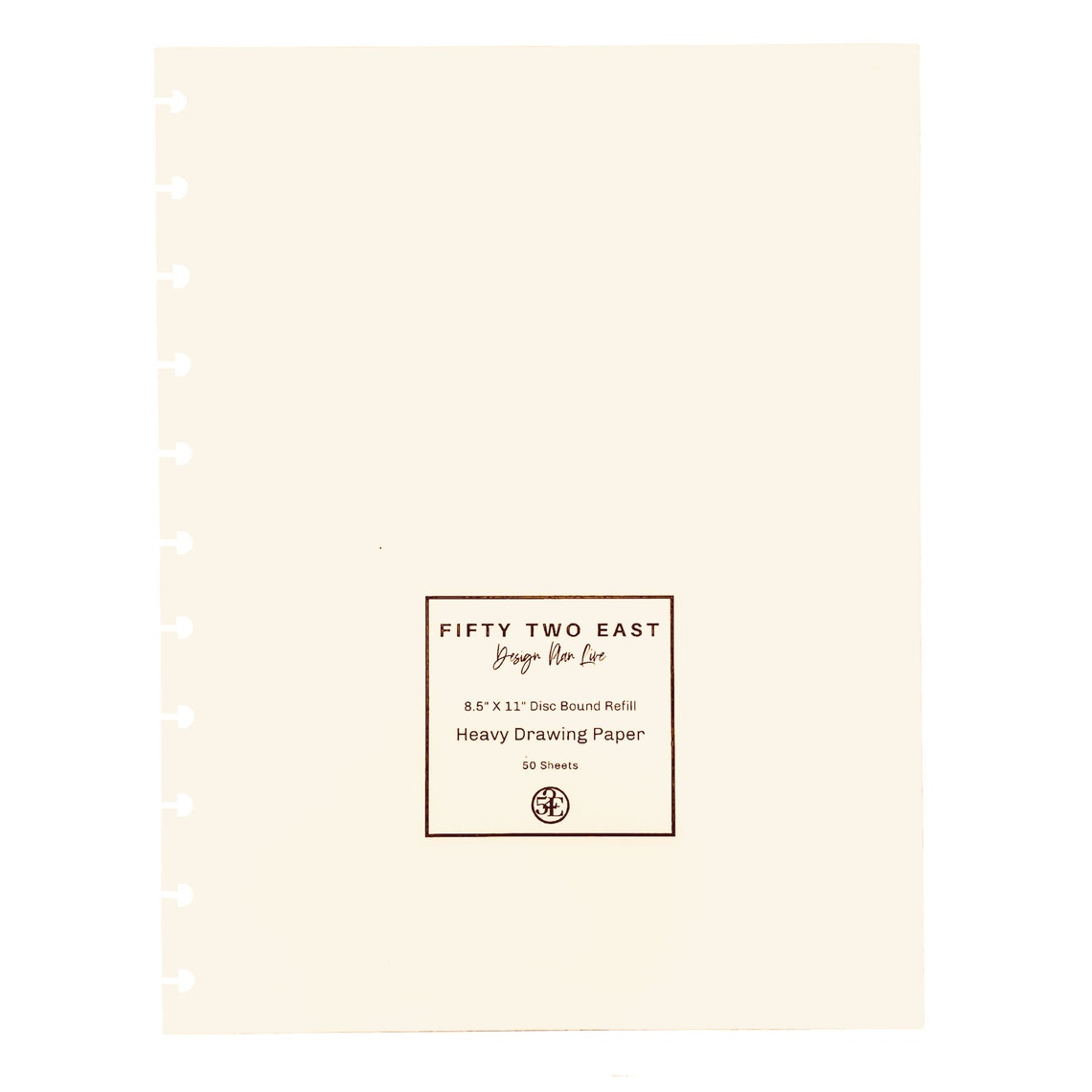 Discbound Heavy Drawing Paper-letter/8.5x11 Discbound Refills - Etsy