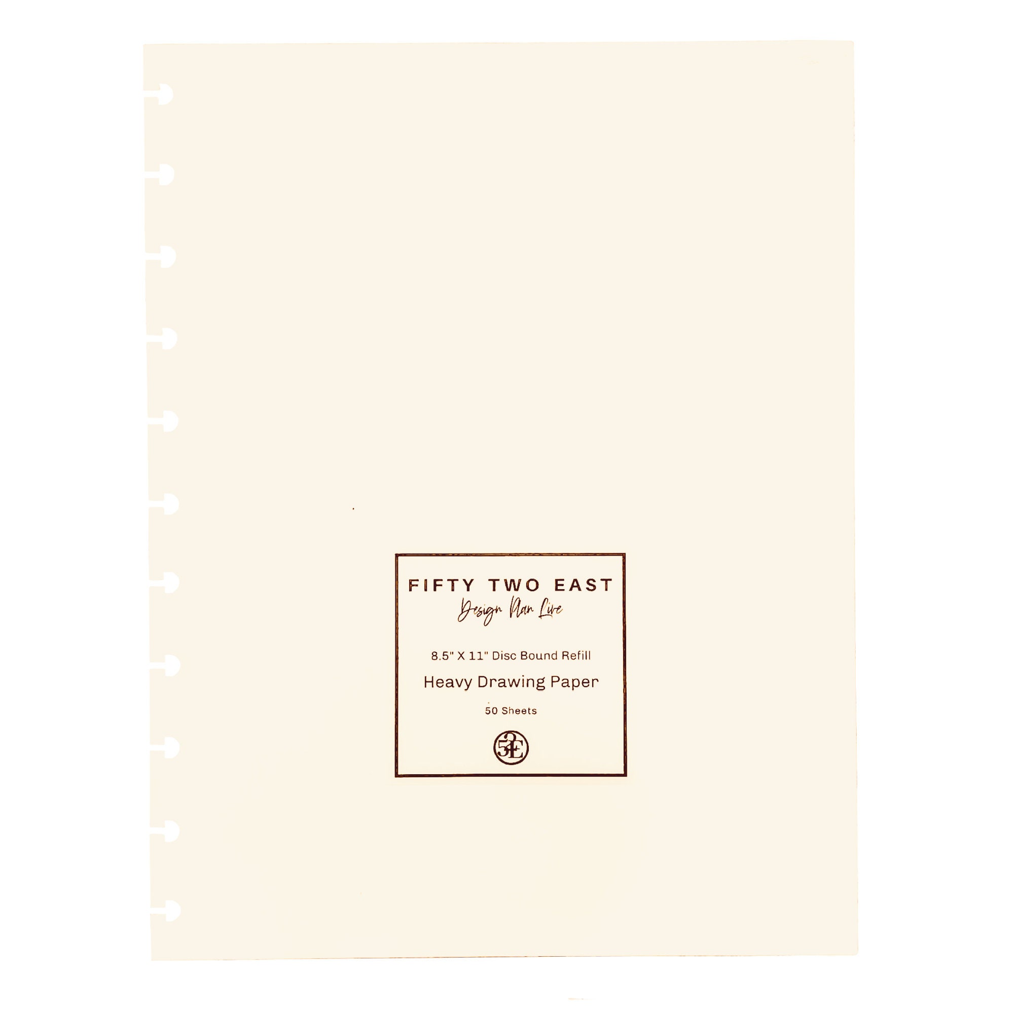 Discbound Heavy Drawing Paper-letter/8.5x11 Discbound Refills - Etsy