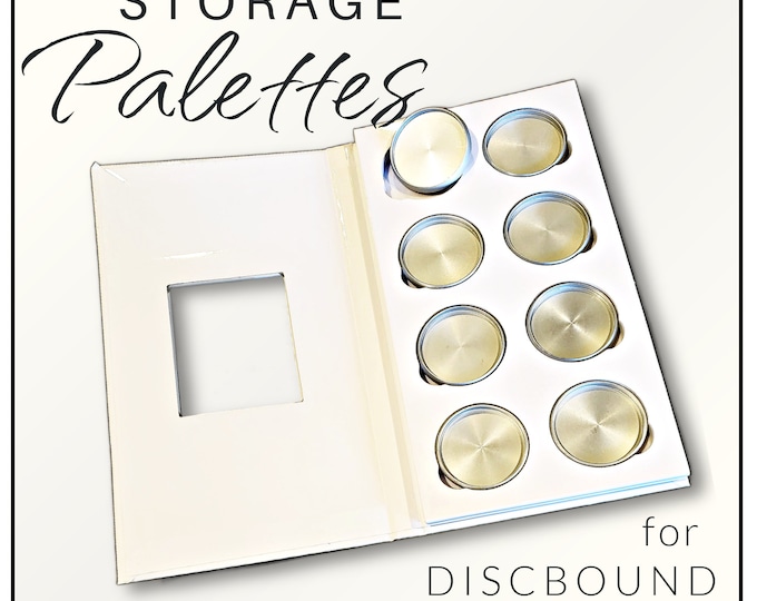 Discbound Disc Storage Palettes With Window and Magnet Closure 3 Sizes ...