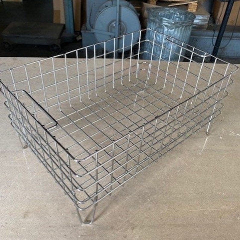 Wire Stacking Basket, Organizer, Stainless Steel Basket, Wire Basket 17 ...
