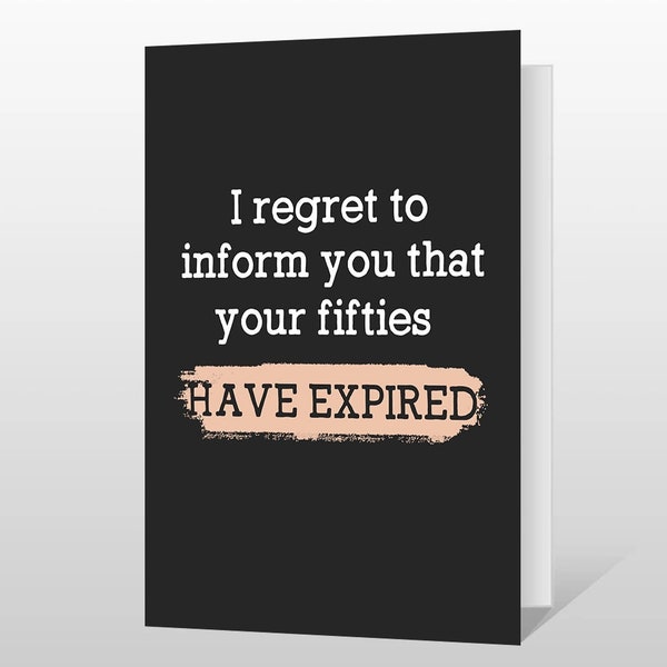 Regret to Inform - Etsy