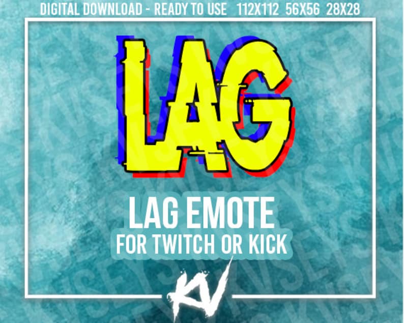 Lag Twitch Emote / Twitch Emotes / Twitch Stream / Discord Emotes ...