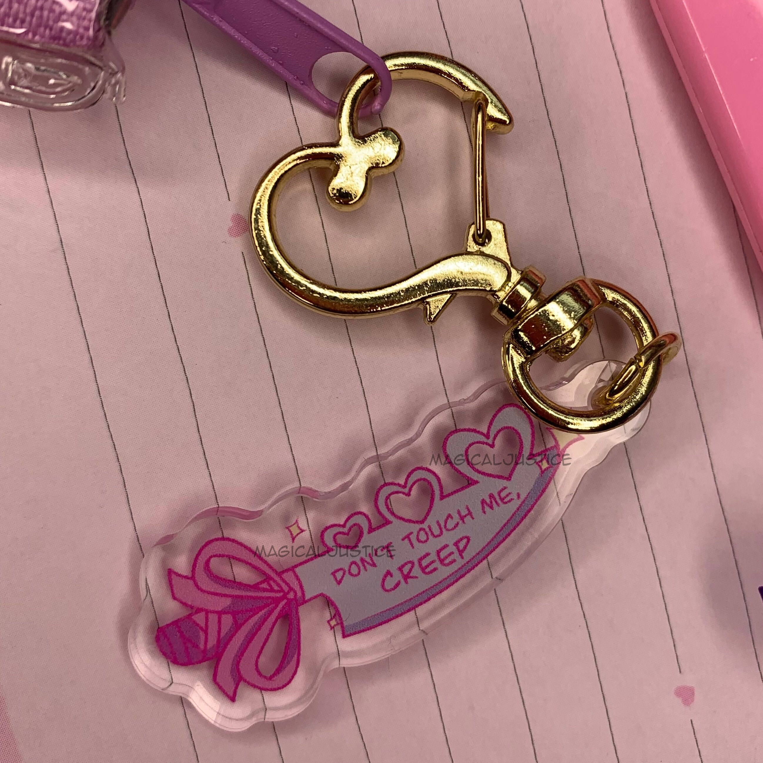 Small Keychain Charm Keyring Sticker Kawaii Yami Kawaii | Etsy