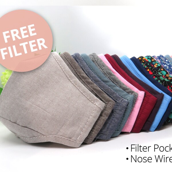 Cloth Face Mask - Etsy