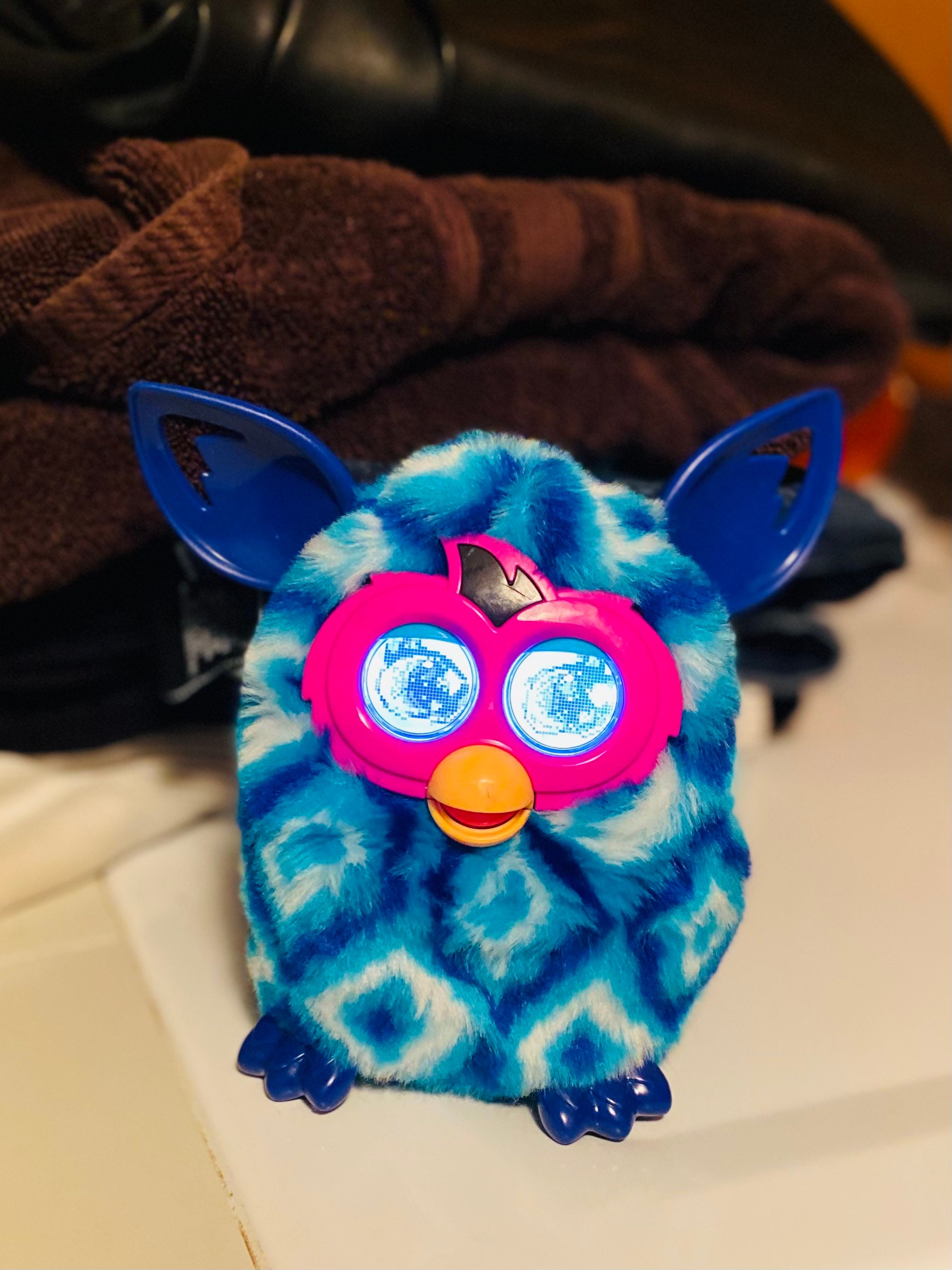 Furby Boom Blue Diamonds
