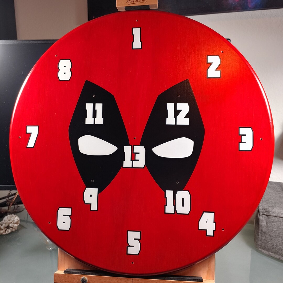Deadpool Inspired Hookey Board by Custom Hookey Boards - Etsy