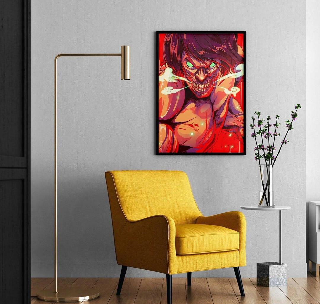 Rise of the Attack Titan: Iconic Titan Transformation Poster - Etsy