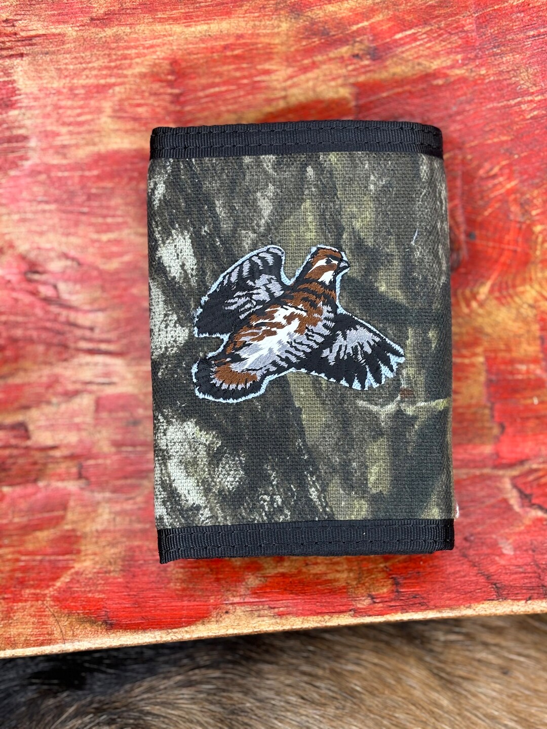 Camouflage Quail Wallet - Etsy