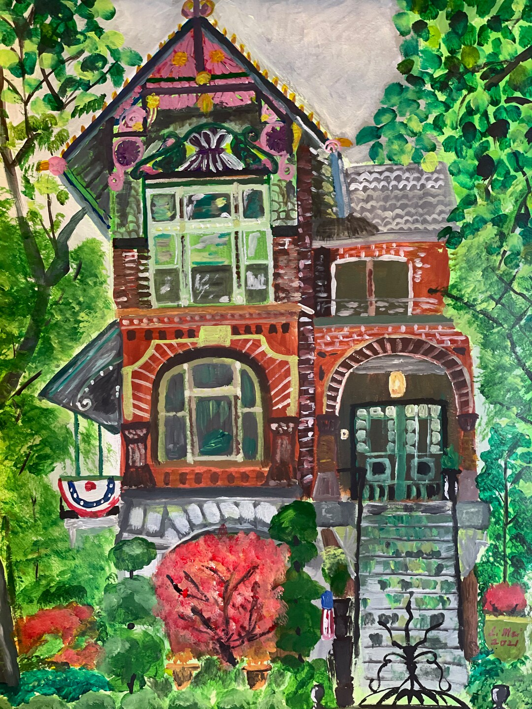 Historical Homes of America special Edition Fine Print/li Mei Art World ...