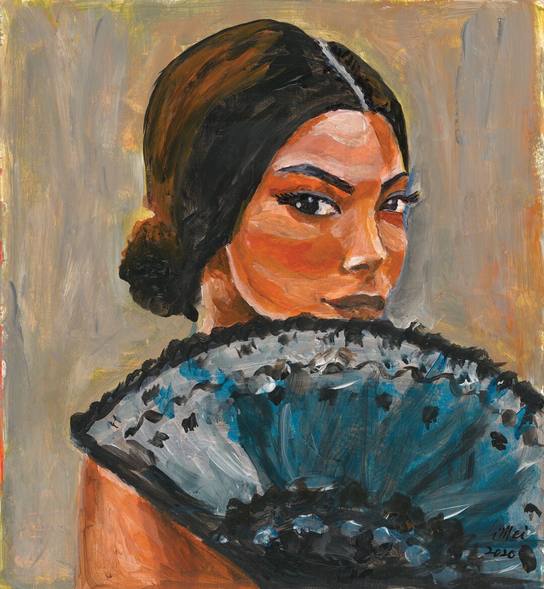 Spain Flamenco-special Edition Fine Print/li Mei Art World - Etsy