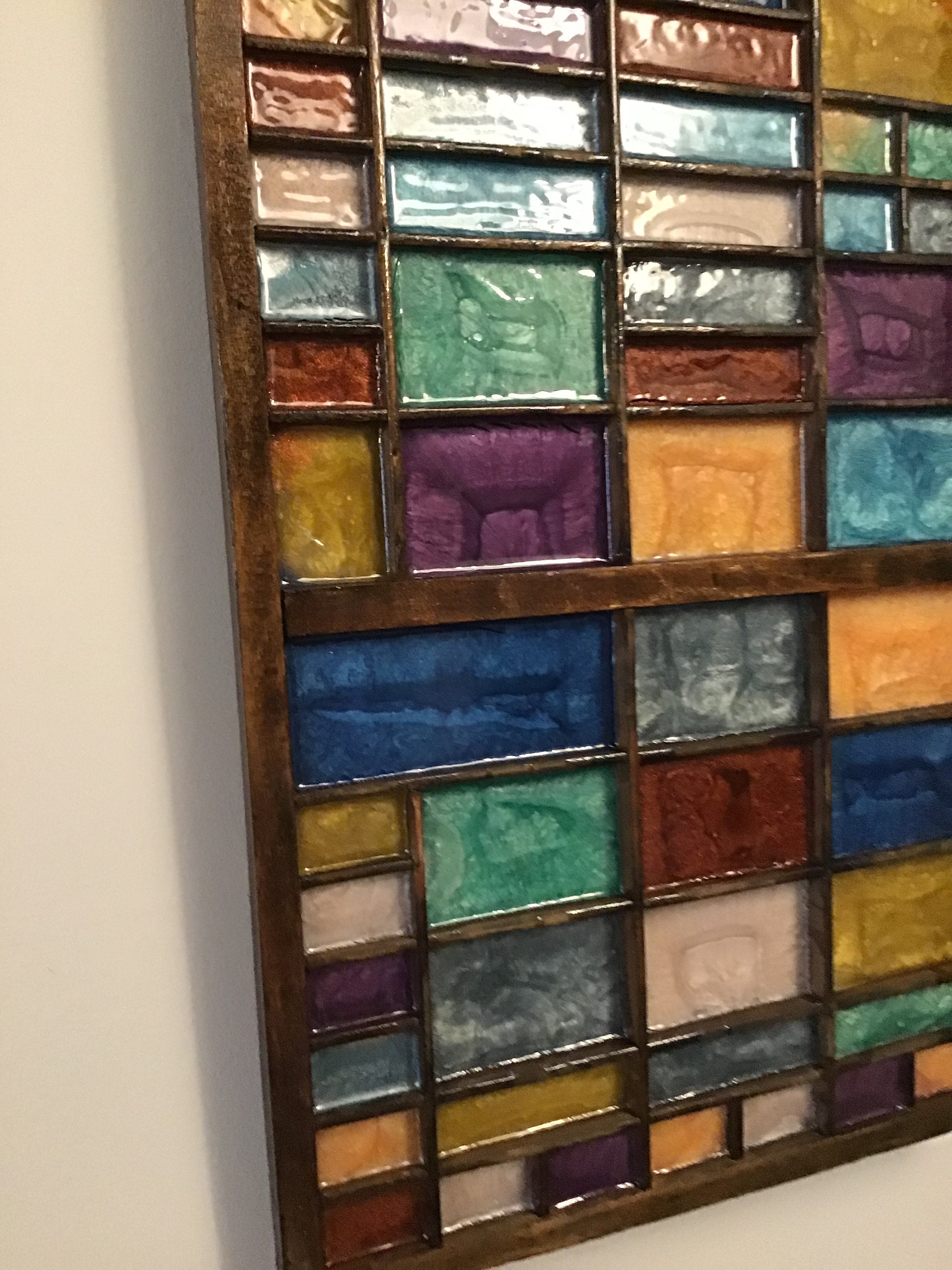 Vintage Recycled Type Press Tray Draw Infilled With Resin Wall Art - Etsy