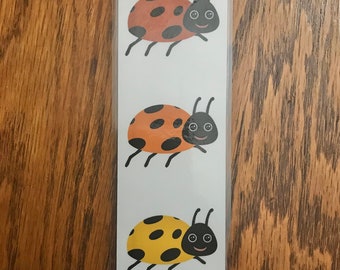 Ladybug Bookmark | Etsy