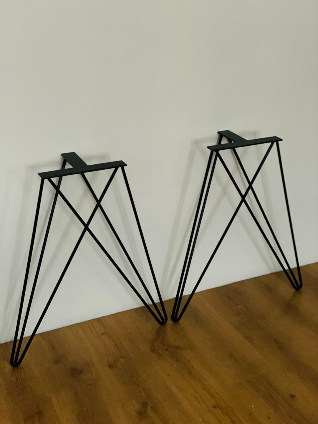 Furniture Leg Metal Table Hairpin Legs Set of 2 Minimalism Design ...