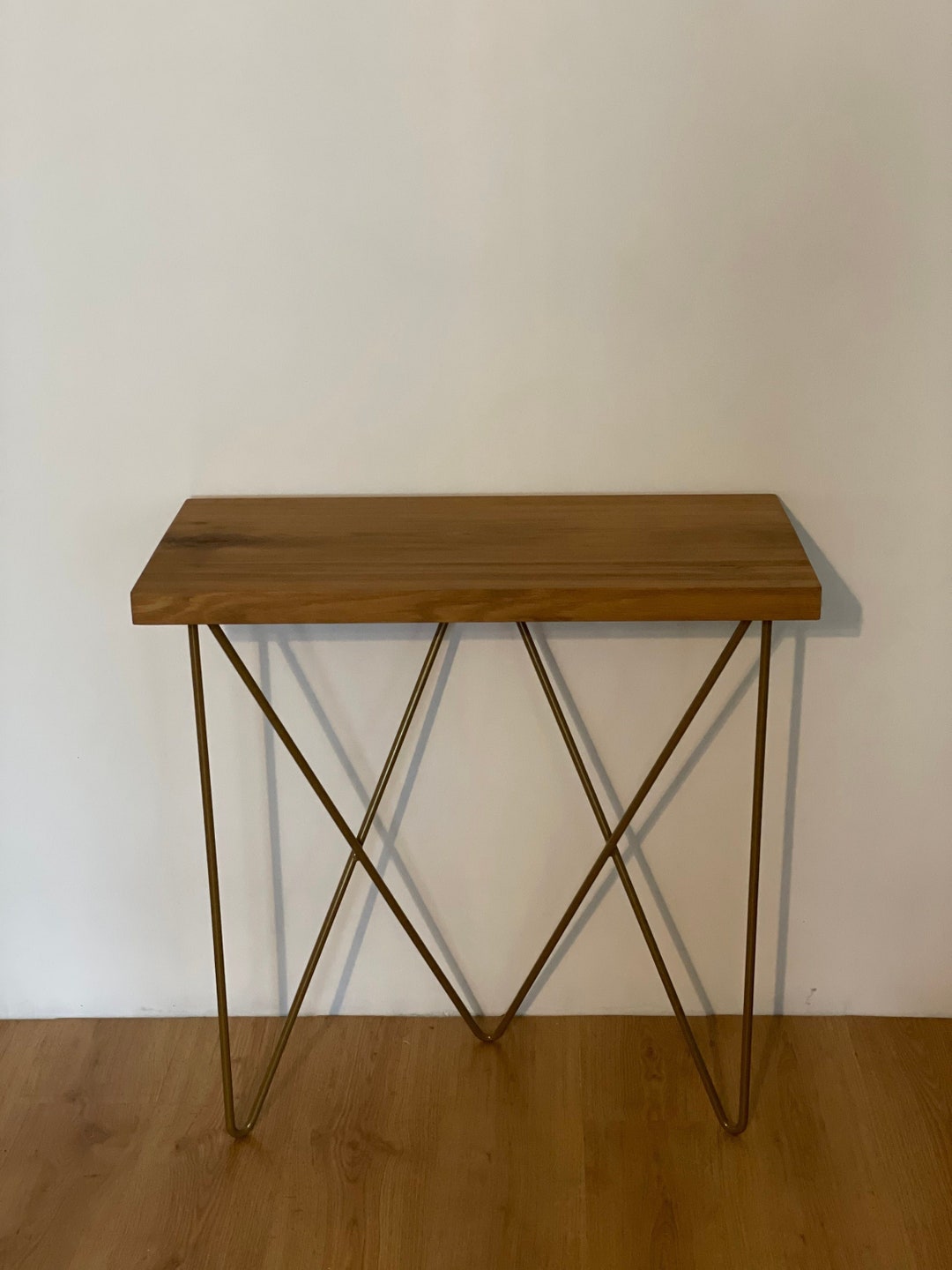 Console Table Leg Gold | Metal Hairpin Leg | Modern Look Metal Console ...