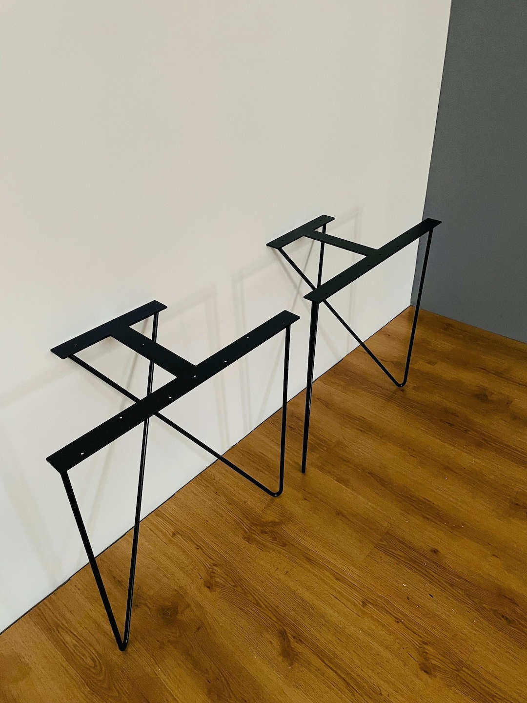 Decorative Metal Table Legs | Minimalist Steel Frame | Desk Base ...