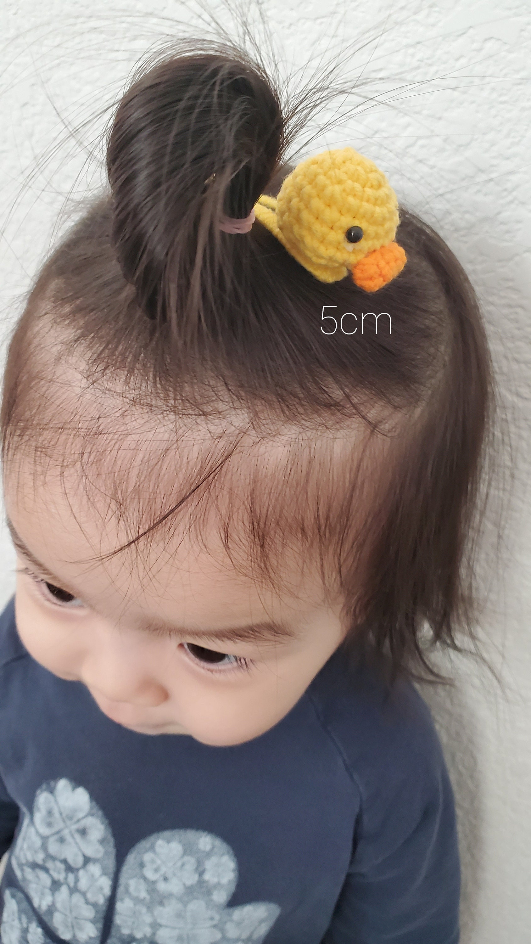 Crochet Hair Clip, Duckling Duck Cutie Hair Clips - Etsy