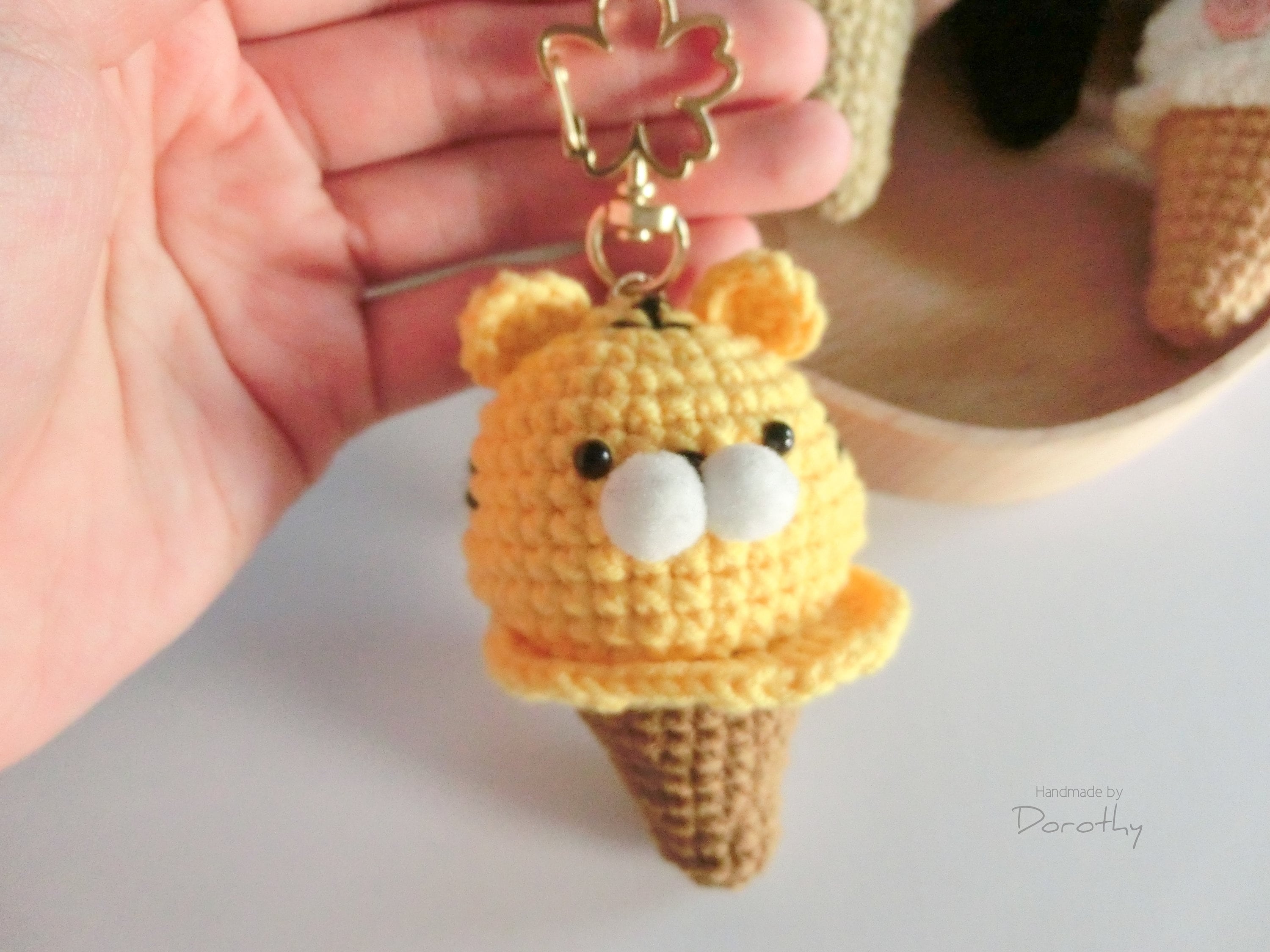 Animal Keychain Cute Keychain Handmade Keychain | Etsy