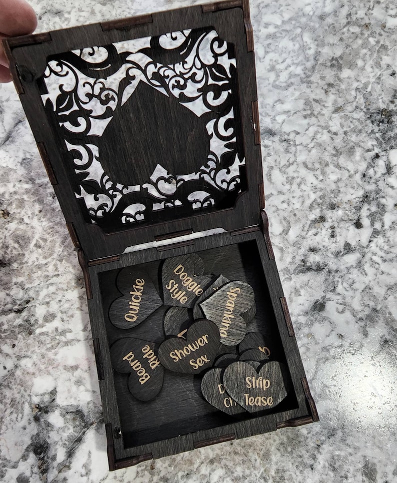 Adult Naughty Box Valentine Gift Mature Game Couples - Etsy