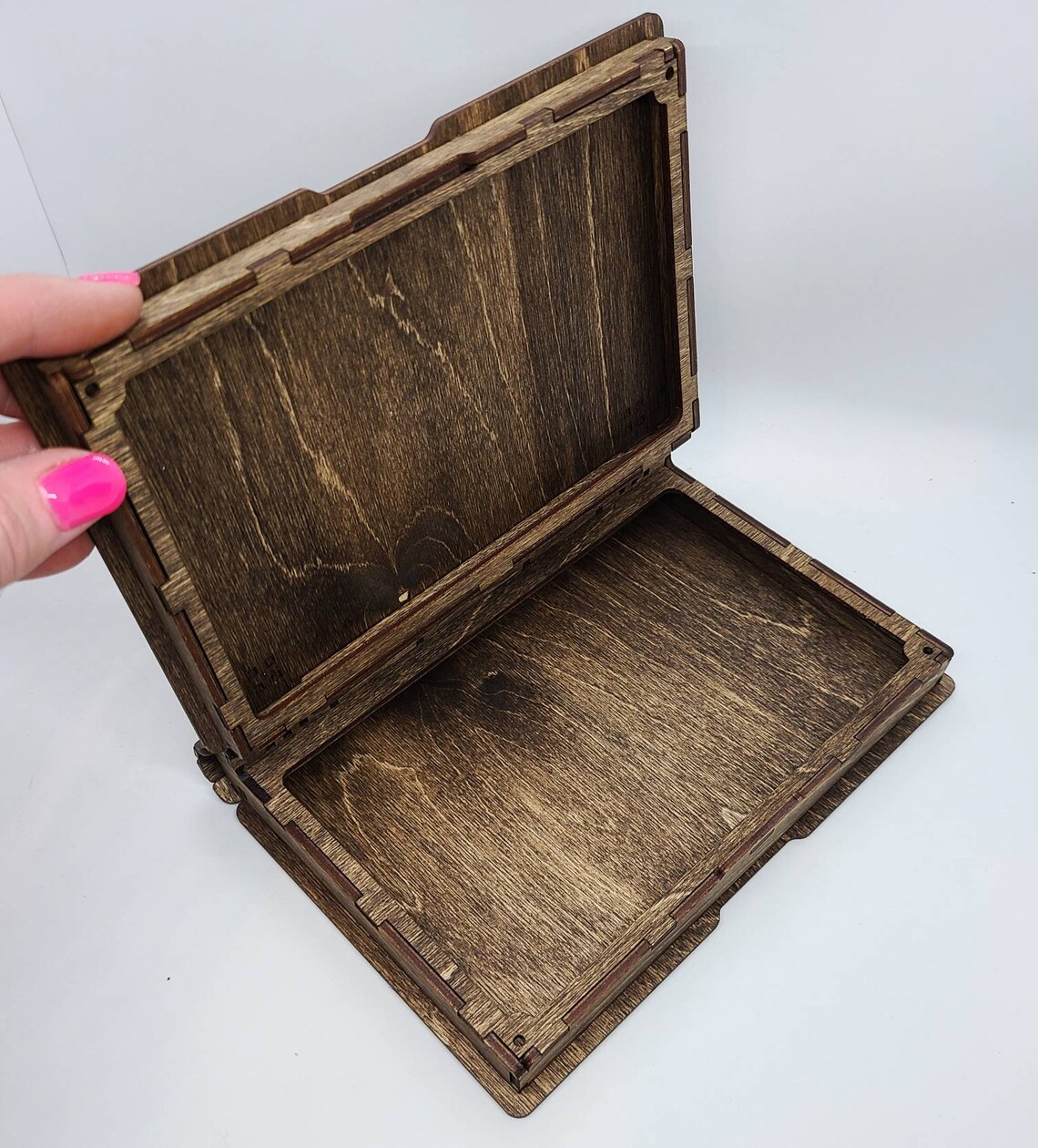 Wooden Memory Box Book Box Storage Box Keepsake Box | Etsy