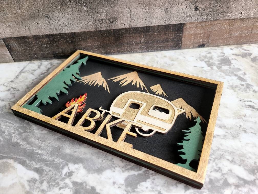 Custom Camping Sign Camper Decor Camping Sign Gifts - Etsy