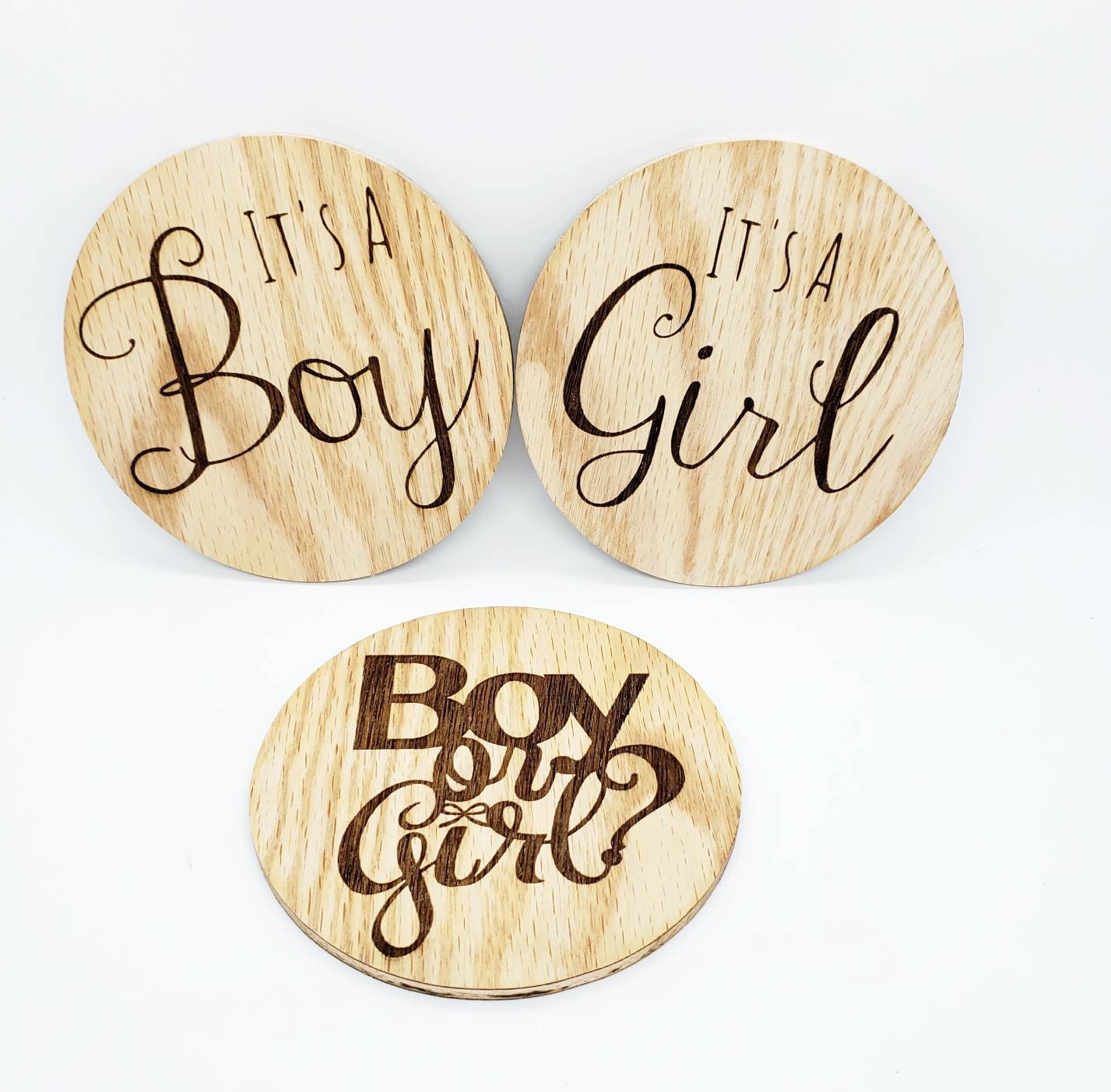 Boy or Girl sign Maternity photo prop Newborn Photo Prop | Etsy